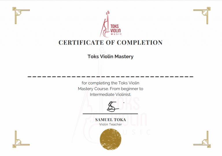 Toks Violin Mastery - Toks Violin